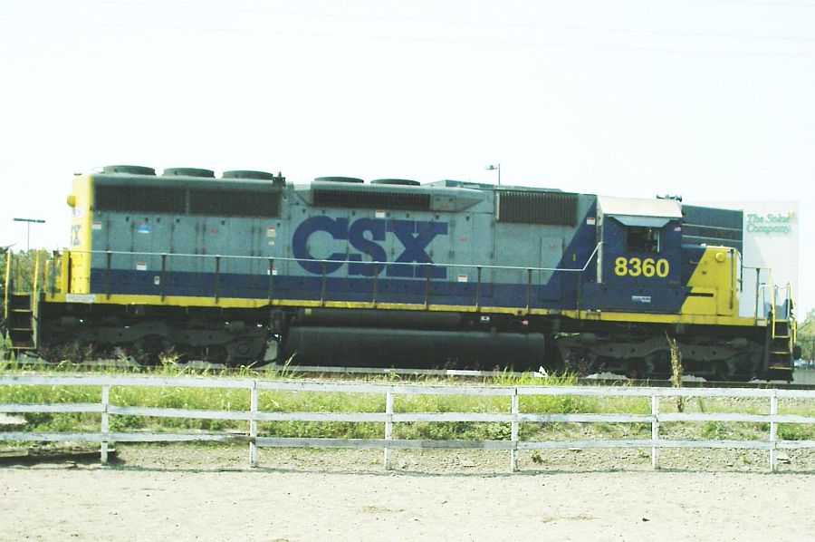 CSX SD 40-2 8360
